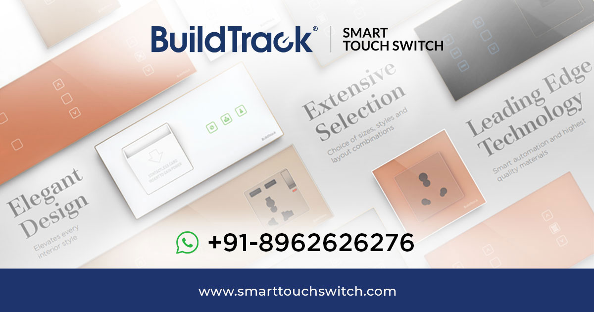 WiFi Smart Touch Switches - Remote Control & Voice Enabled
